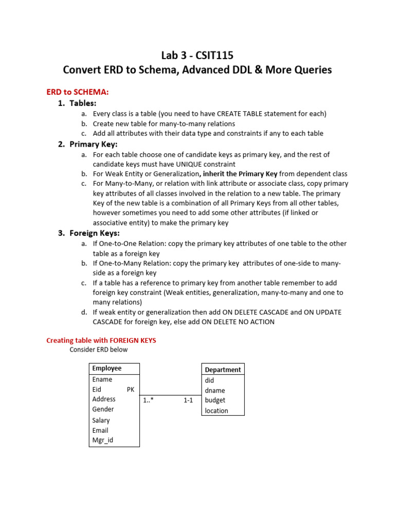 W4L3-Advanced DDL More Queriess | PDF | Computing | Sql