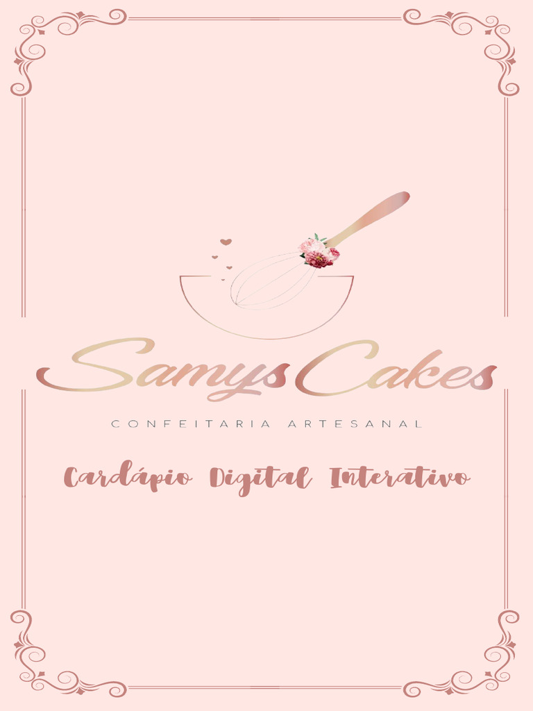 Cardápio de Bolos e Recheios Samys Cakes | PDF | Tecnologia bancária ...