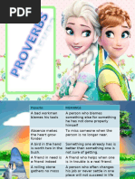 100 Proverbs and Meanings | PDF