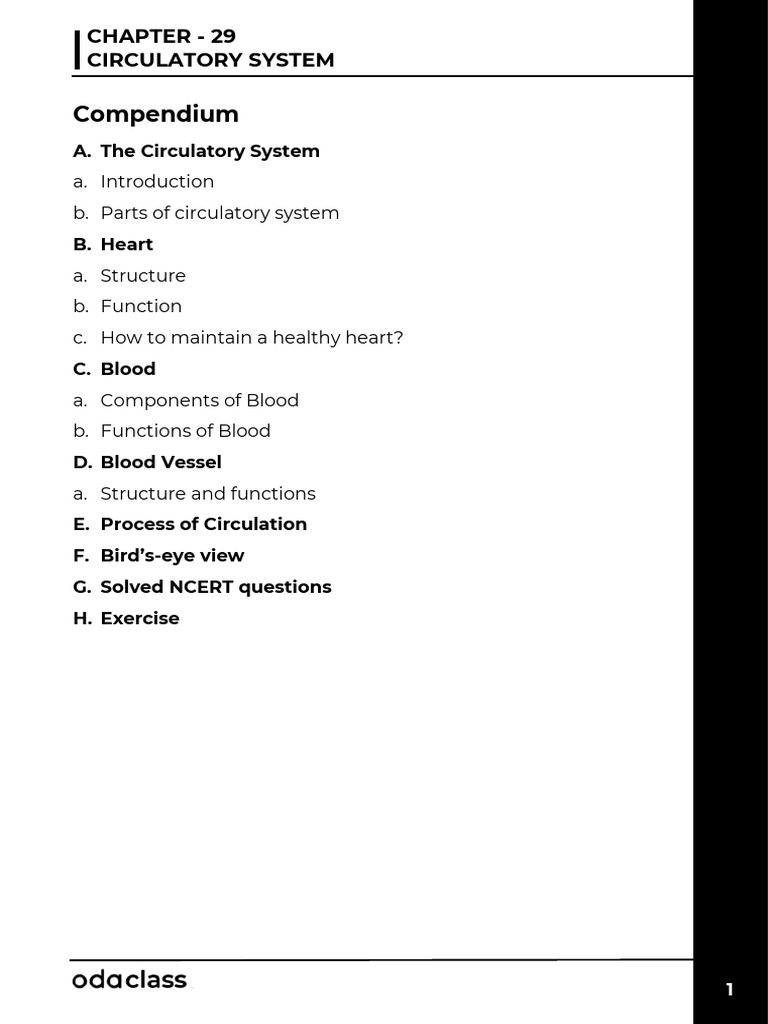 (E-Module) BC 2023-Class 6-Science (1) 002 | PDF | Circulatory System | Blood