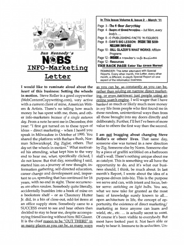 2011-03+March+IMA Letter | PDF | Indemnity