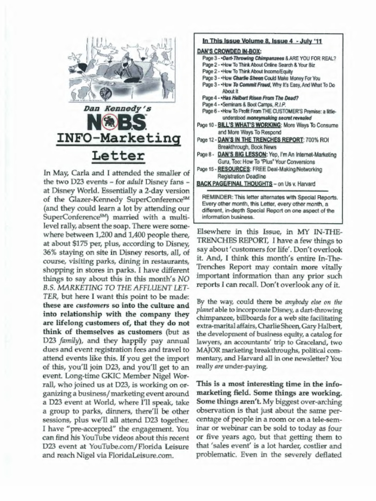 2011-07+July+IMA Letter | PDF