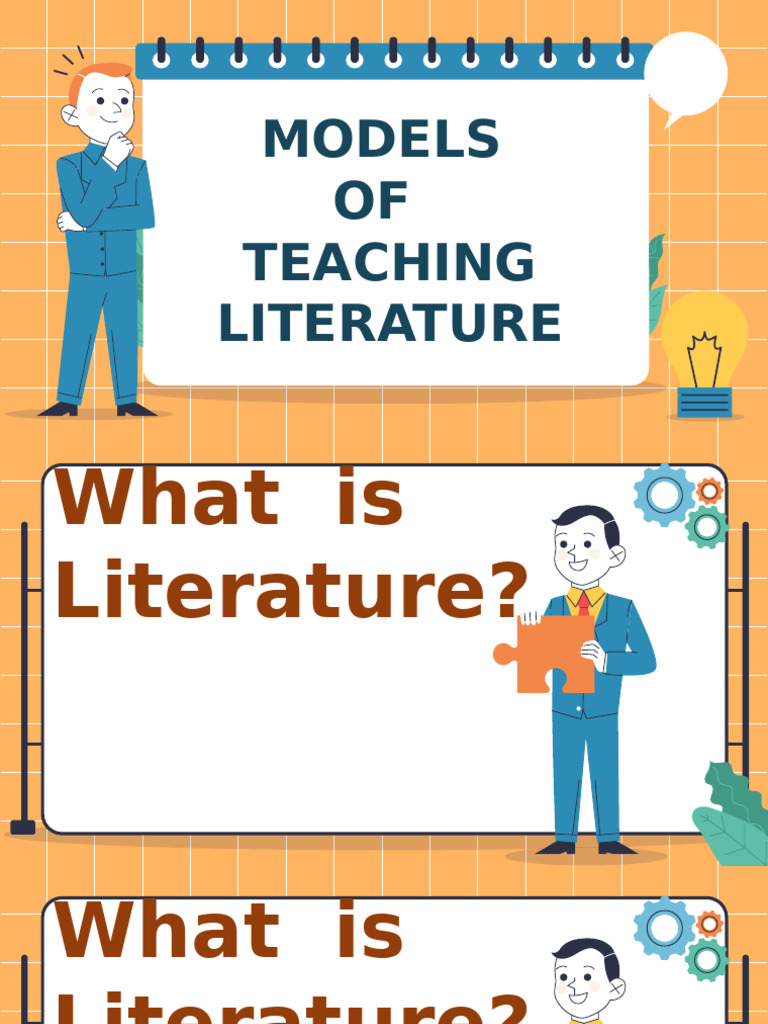 Teaching Models for Literature | PDF | Knowledge | Information