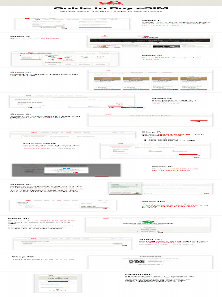 Buying Esim Card | PDF