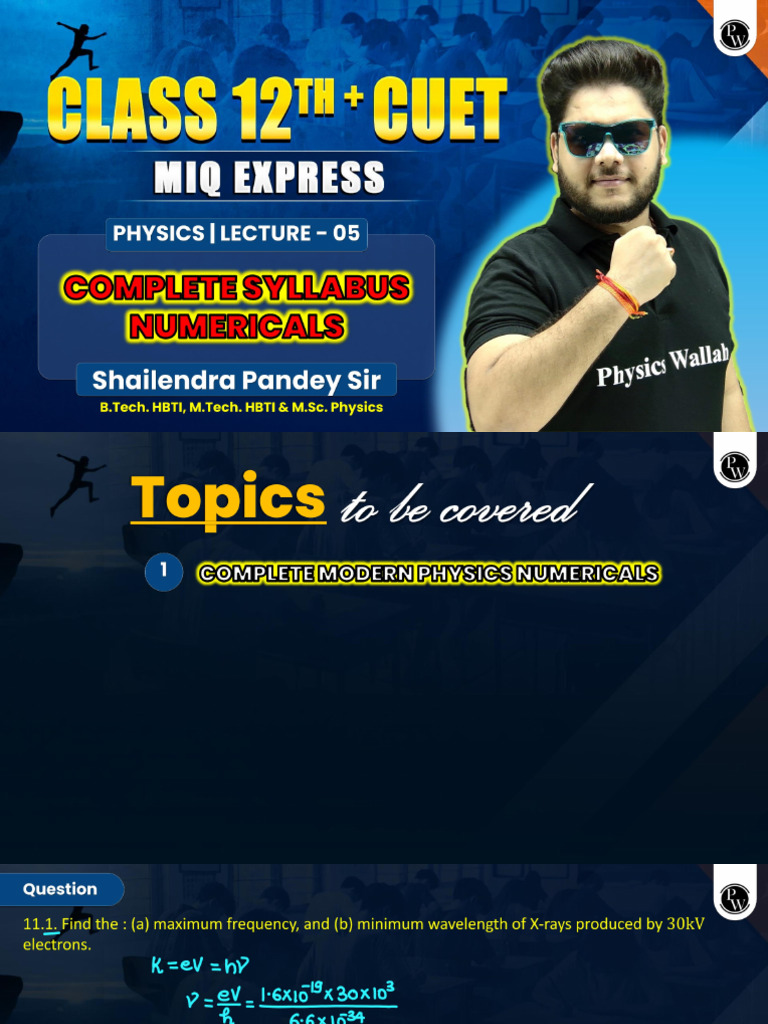 L5 Class 12th + CUET MIQ Express | PDF