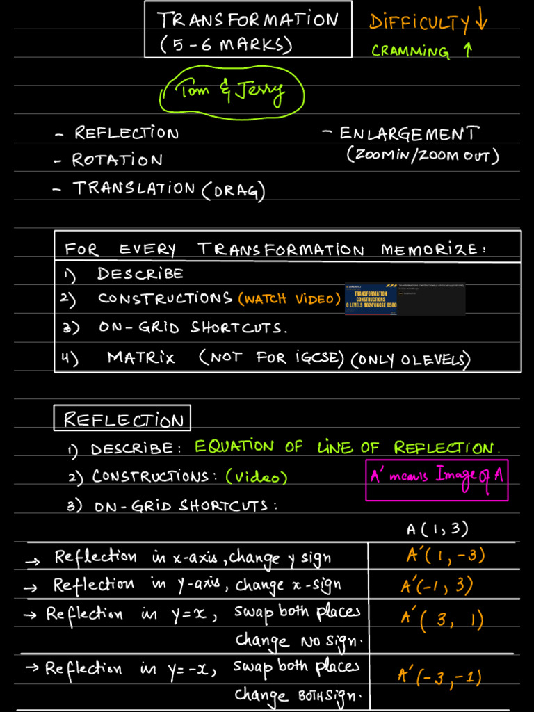 P1 Transformation | PDF | Linear Algebra | Classical Geometry
