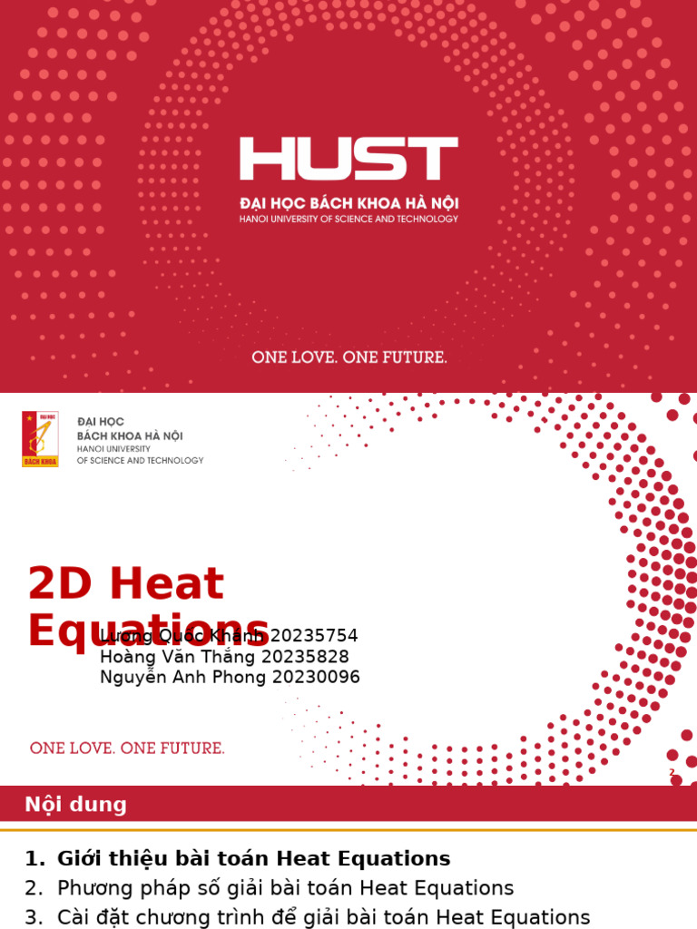 2D Heat Equation | PDF