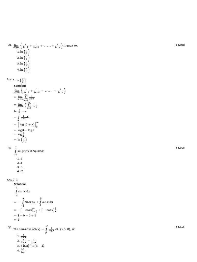 INTEGRALS | PDF | Mathematics | Calculus