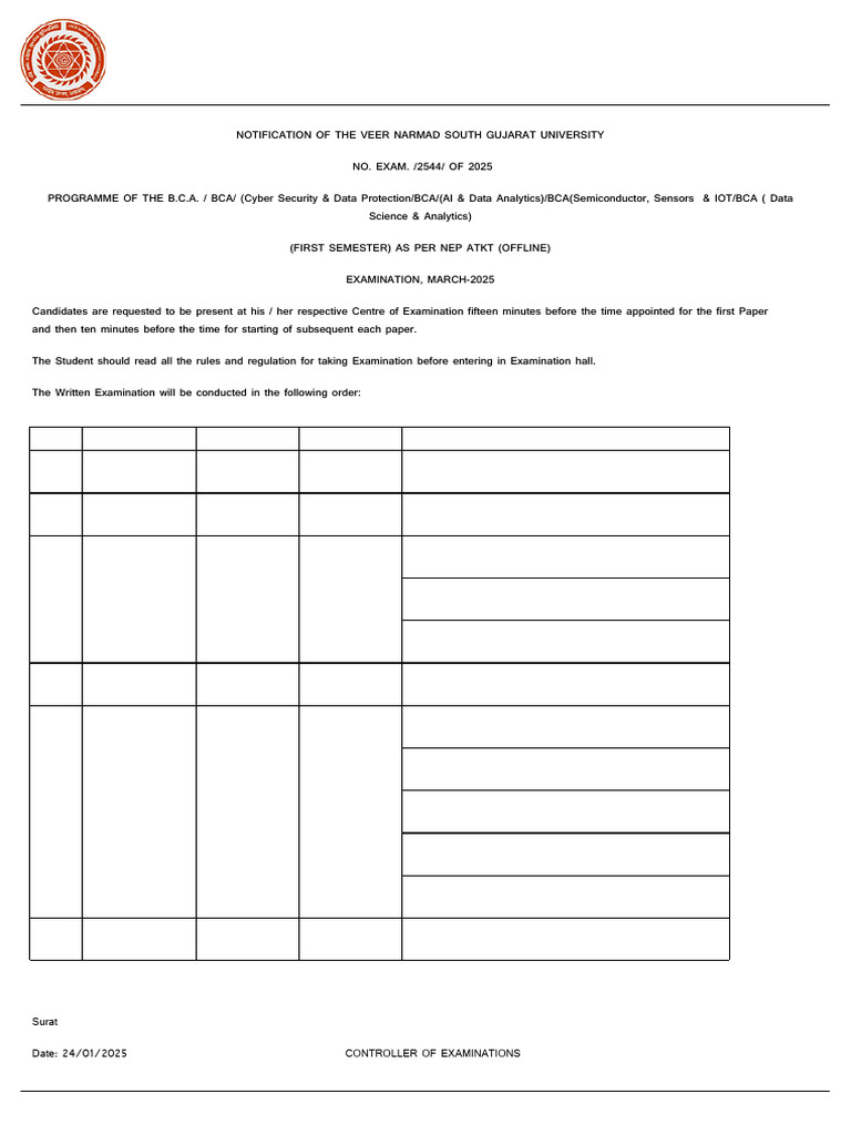 Fybca Sem-1 Nep Atkt March-2025 | PDF | Information And Communications Technology | Information ...