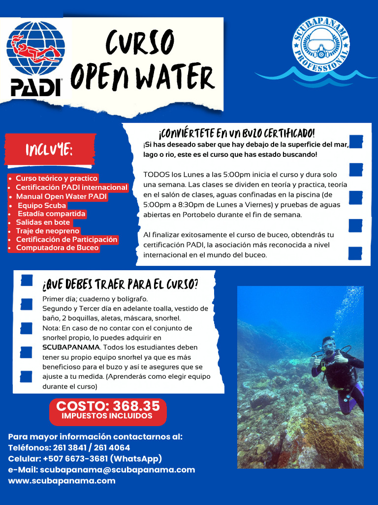 Curso Open Water | PDF