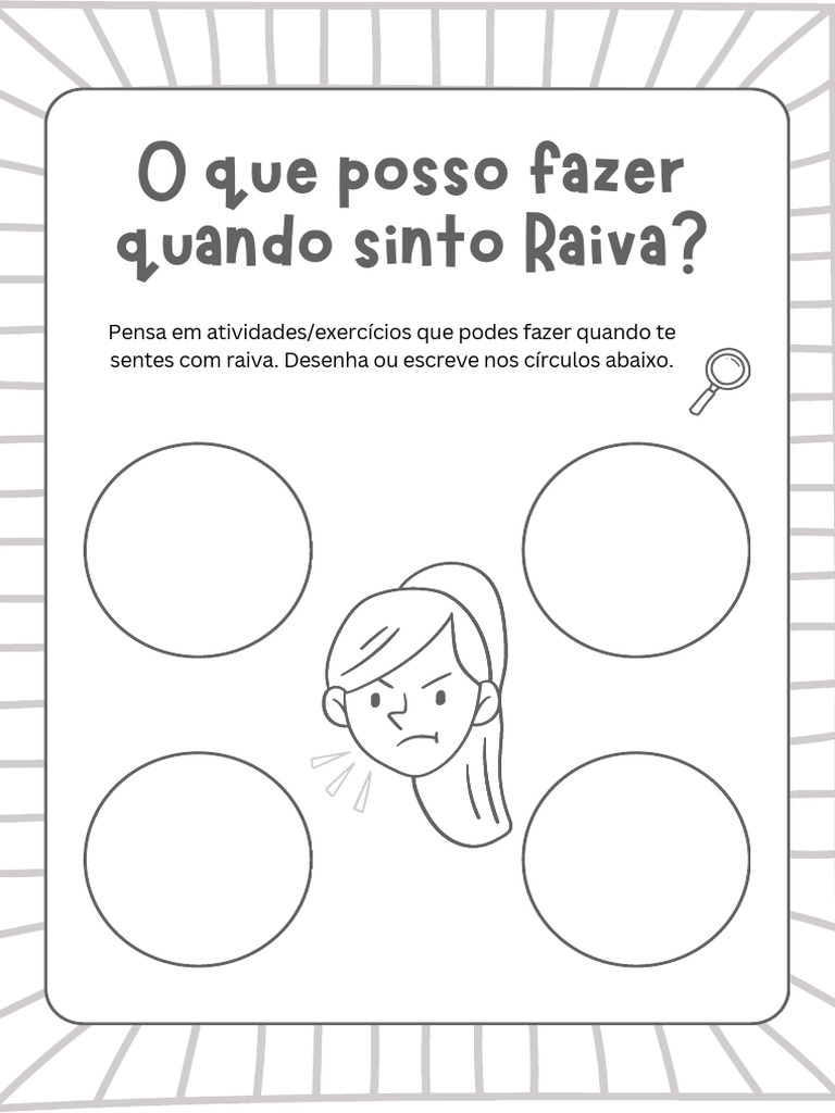 Emotional Regulation Coloring Worksheets For Speech Therapy in A Black ...