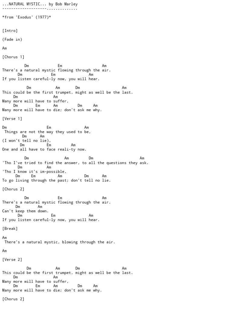 Natural Mystic | PDF