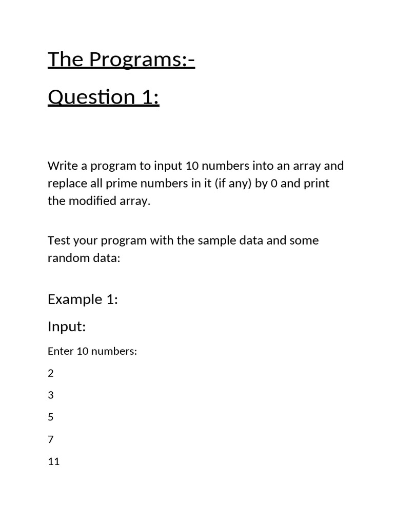 Replace Primes and Find Unique Digits | PDF | Prime Number | Boolean ...
