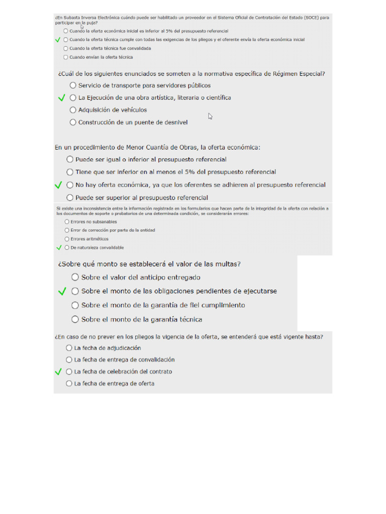 Preguntas | PDF | Subasta