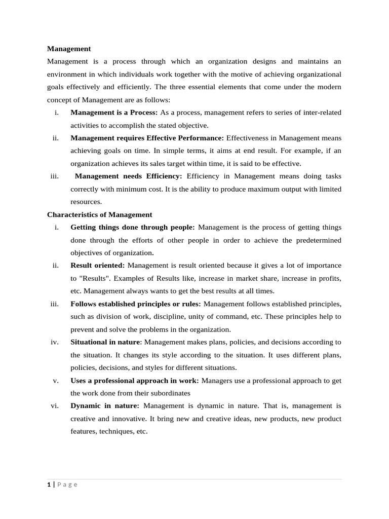 Introduction to management and management sciences | PDF | Decision ...