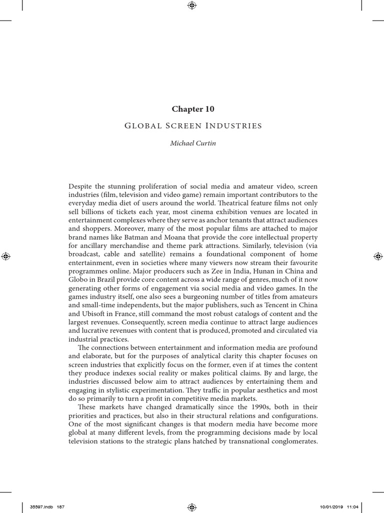 Global Screen Industries | PDF | Globalization | Shareholder Value