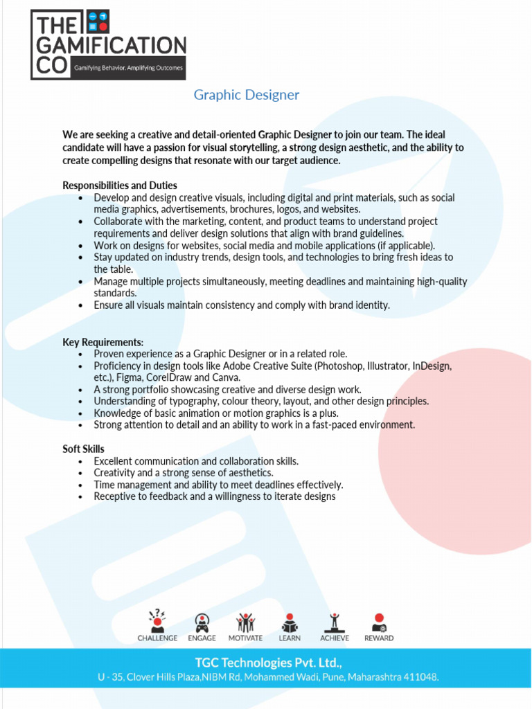 Graphic Designer Job Opportunity | PDF