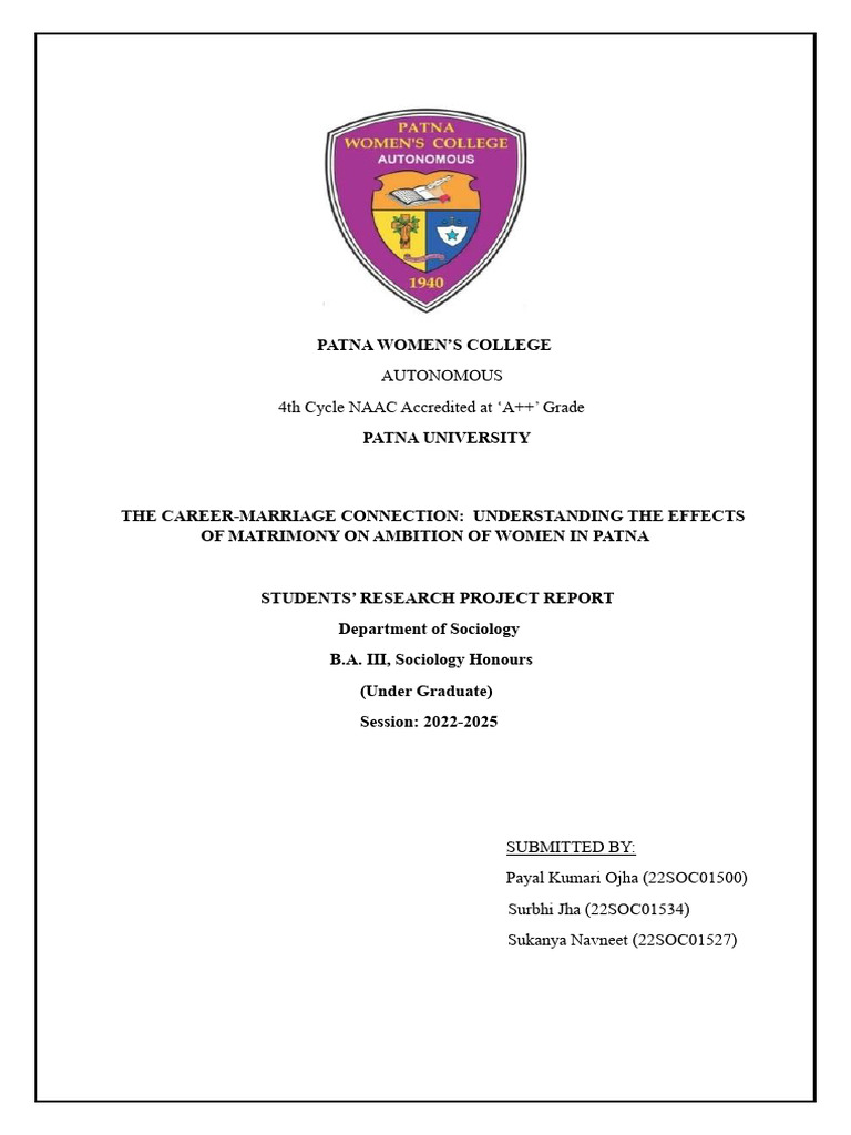 Research Report Final | PDF | Methodology | Quantitative Research