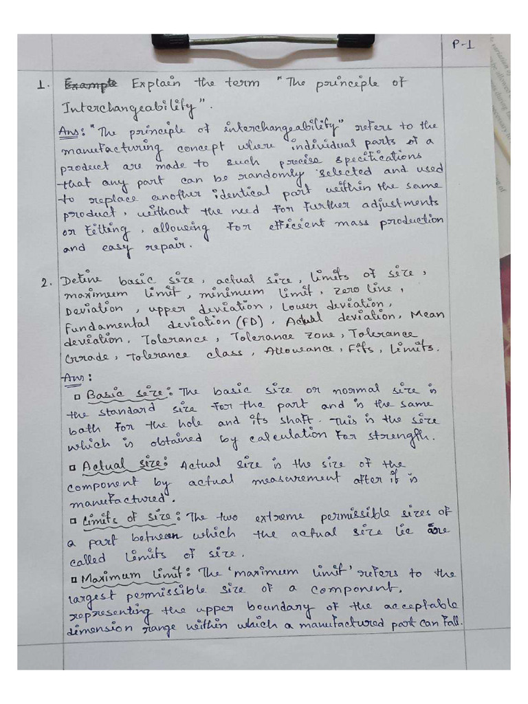 Metrology Assignment Unit 1 Pdf