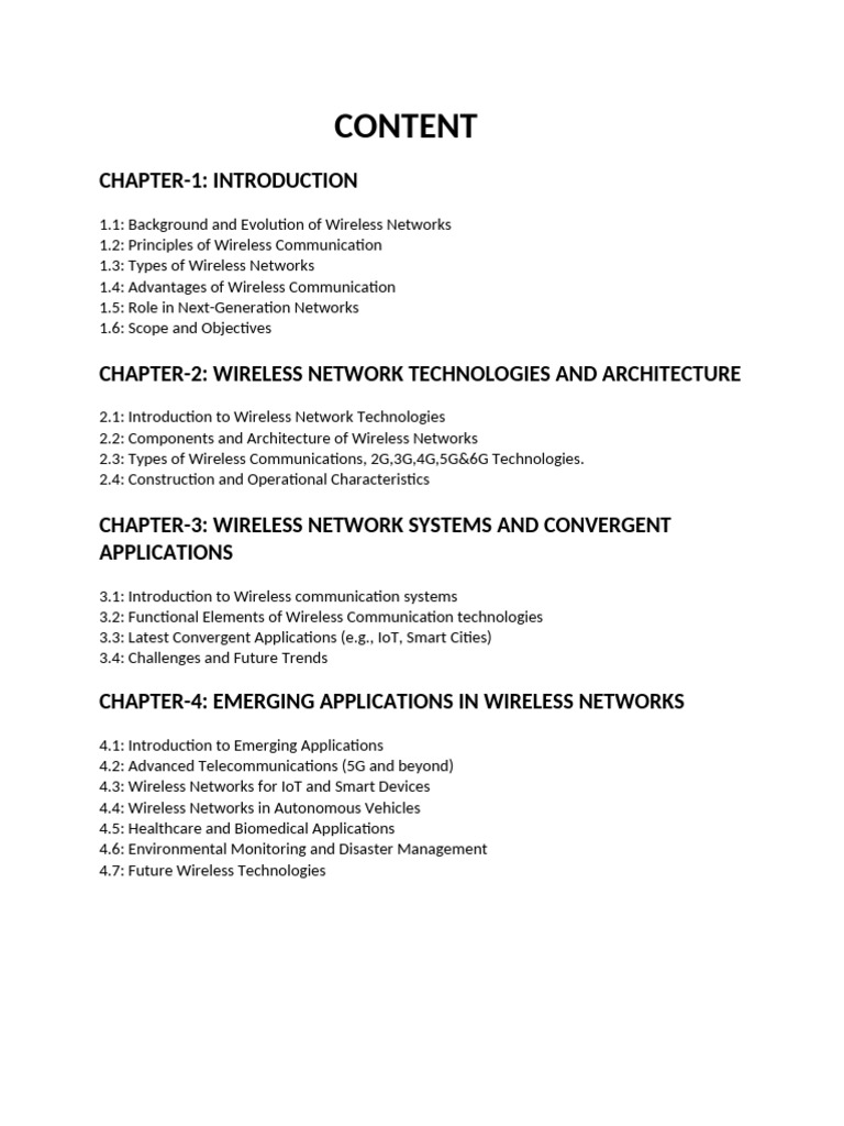wirless communication -synopsis- corrected | PDF