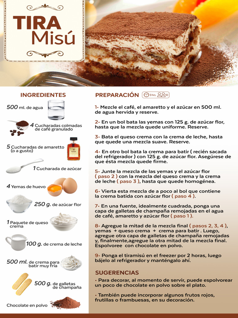 Recetas Postres | PDF