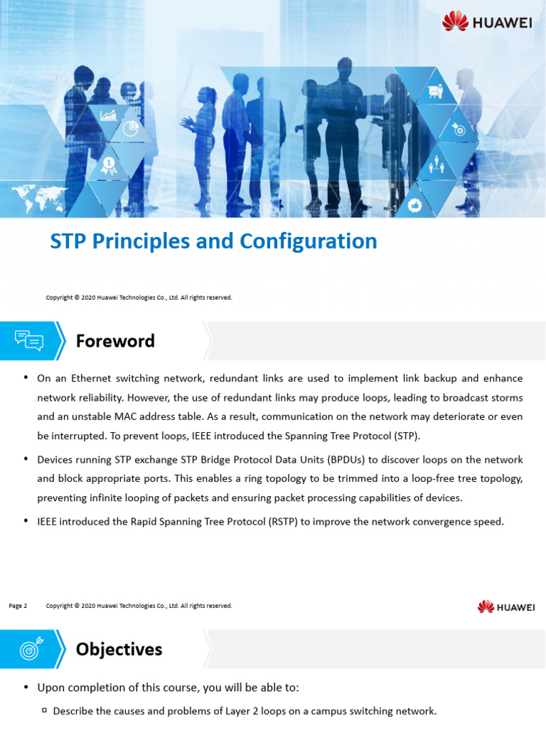 09 STP Principles and Configuration | PDF | Computer Network | Network Switch