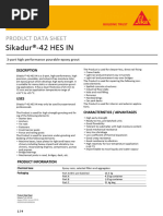 PDS SikaFlow 648 | PDF | Epoxy | Concrete