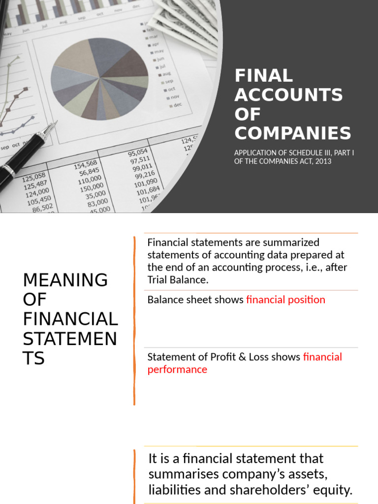 10. FINAL ACCOUNTS OF COMPANIES | PDF | Balance Sheet | Equity (Finance)