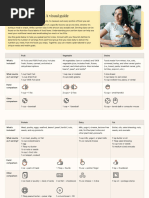 Baker Institute Factsheet Portion Plate Guide | PDF | Salad | Vegetables