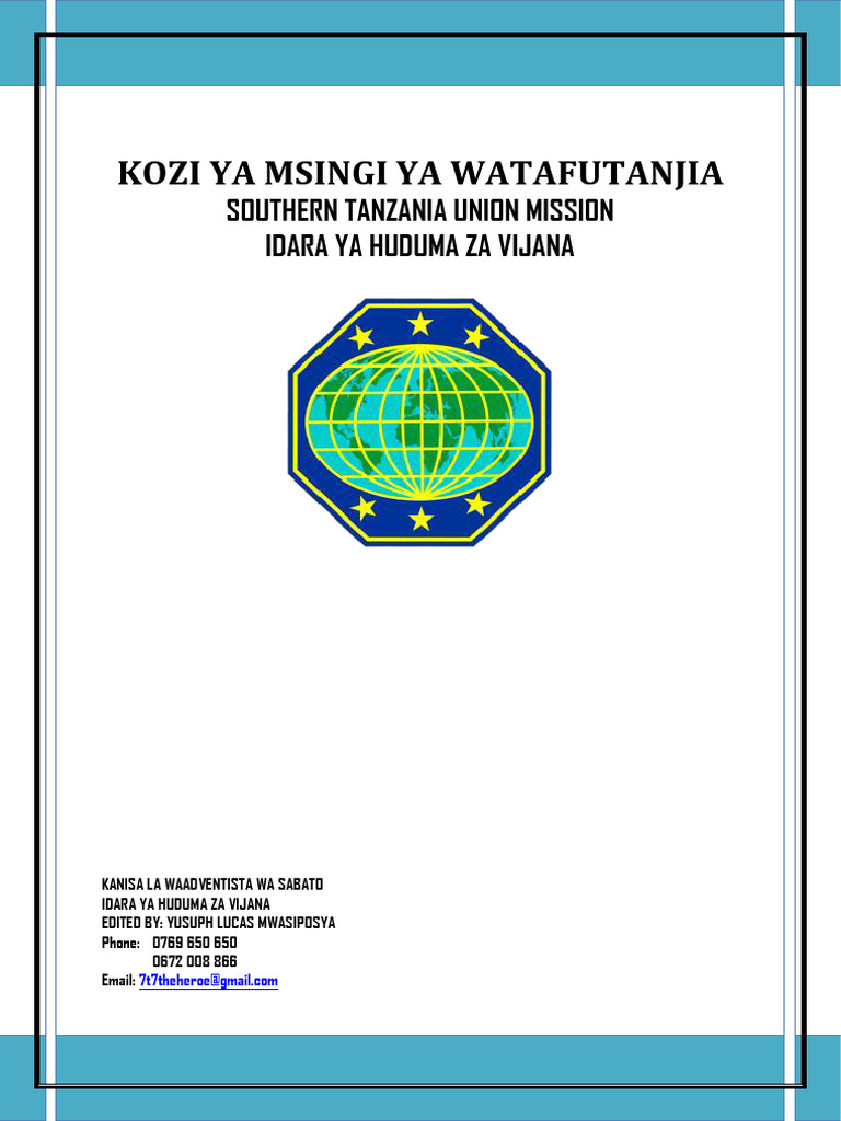 Kozi Ya Msingi Ya Watafutanjia | PDF
