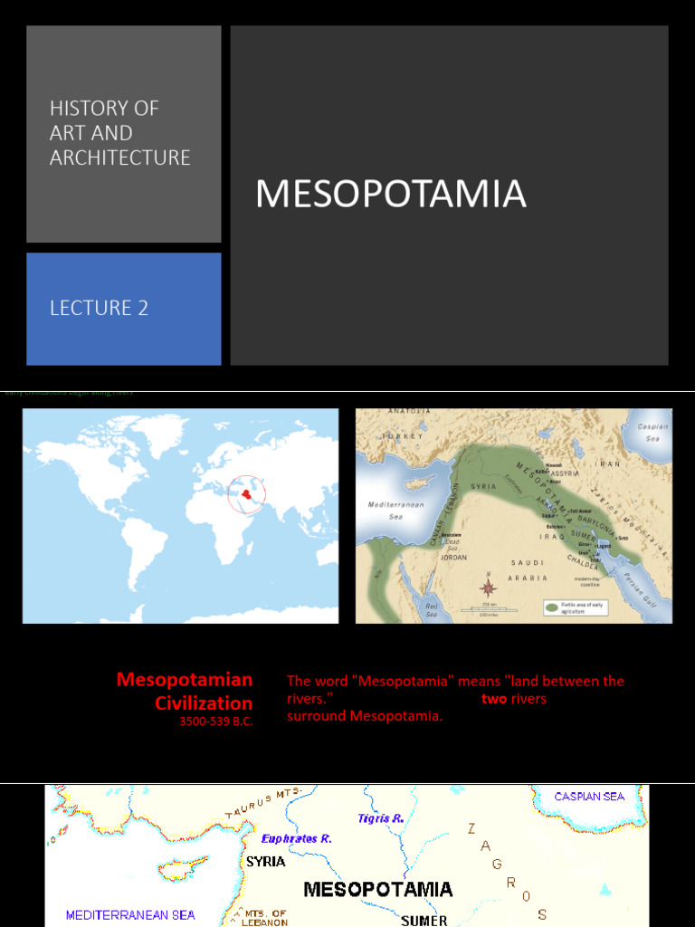 Mesopotamia History of Art and Architecture | PDF | Mesopotamia | Babylon