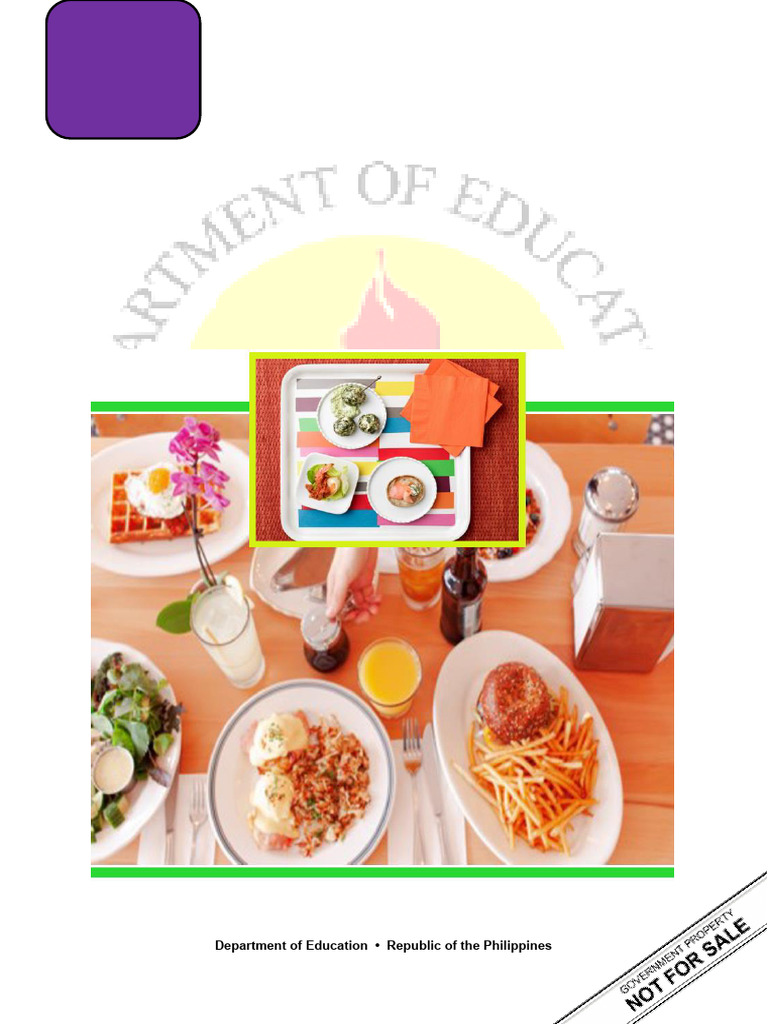 TLE G 9 Module 5 Cookery Lesson 5 Present A Range of Appetizers | PDF | Hors D'oeuvre | Kitchen ...