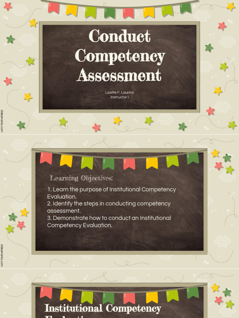 L10 - Conduct Competency Assessment | PDF | Educational Assessment ...