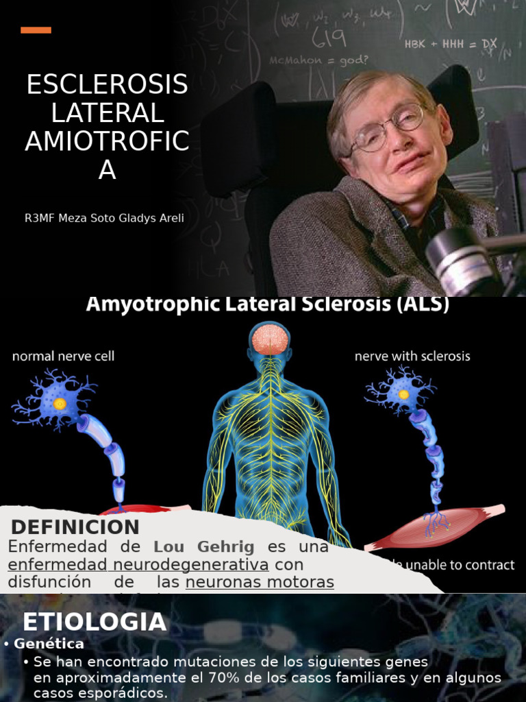 Esclerosis Lateral Amiotrófica: Guía Clínica | PDF | Enfermedades y ...