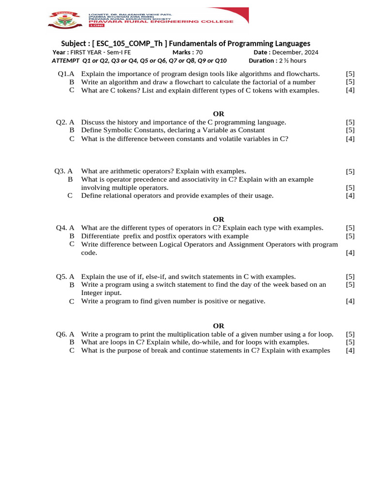 RHS-FPL PRELIM EXAM | PDF | Computer Programming | Software Engineering