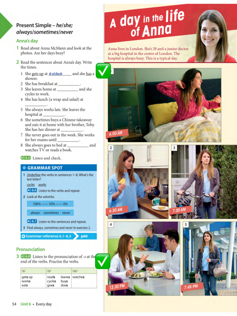 Beginner Unit 6 p2 | PDF