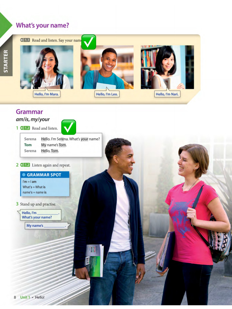 Beginner Unit 1 Ex HW | PDF