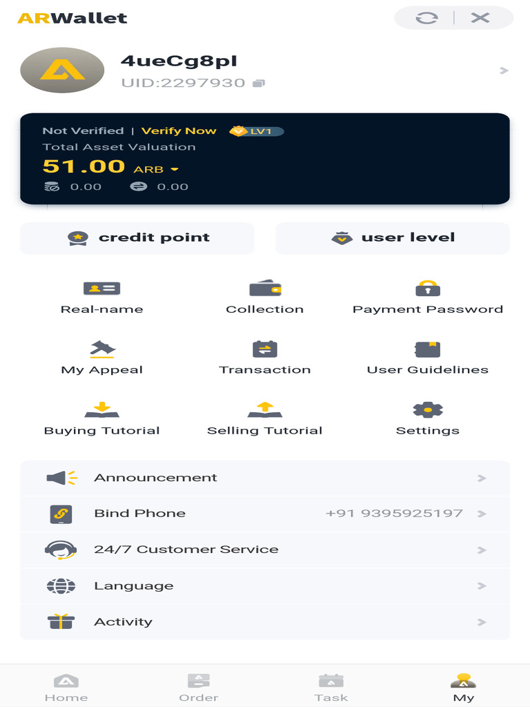 AR Wallet User Guide and Support | PDF