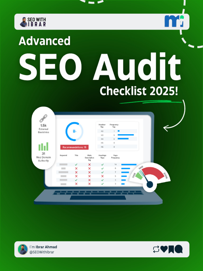 Ultimate SEO Audit Checklist | PDF | Search Engine Optimization | Web Software