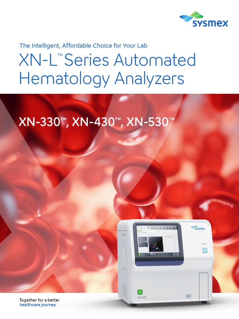XN 330 XN 430 XN 530 Brochure | PDF | Vertebrates | Blood