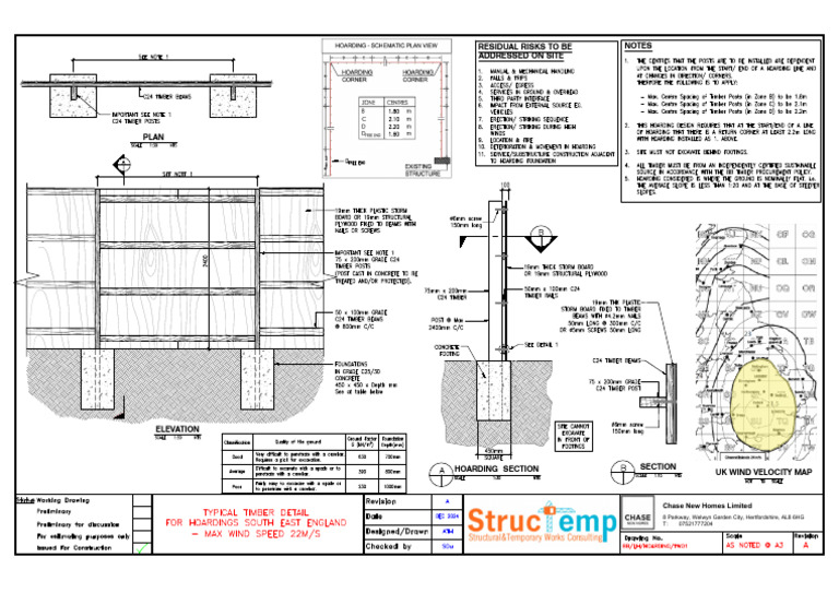Chase New Homes - Hoarding Design_A | PDF