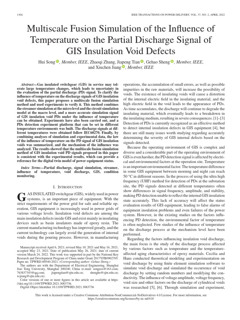 Multiscale Fusion Simulation of The Influence of Temperature On The ...