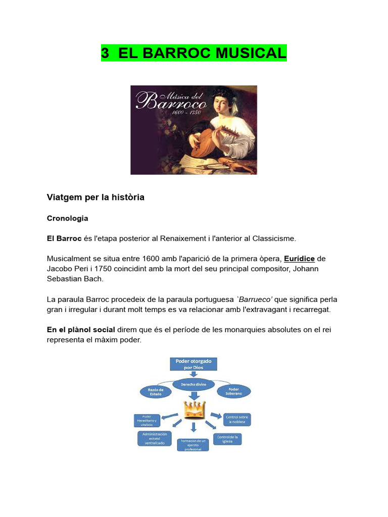 3 El Barroc Musical | PDF