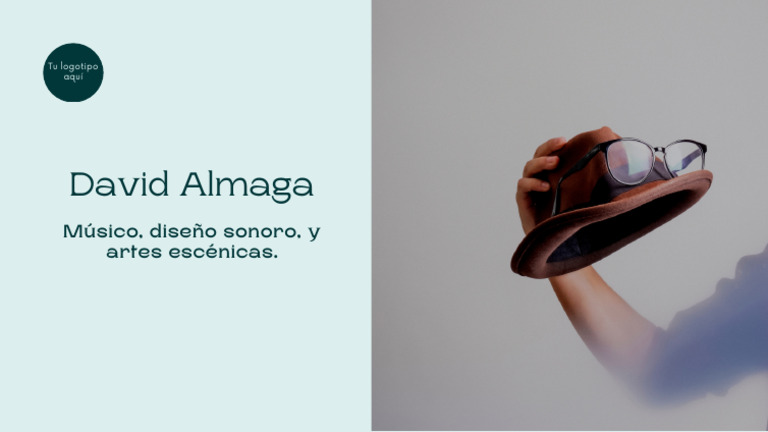 Logotipo de David Almaga, Músico y Diseñador | PDF