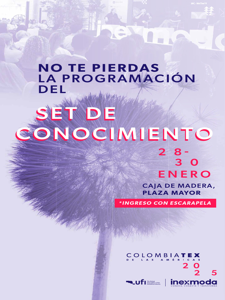 Programacion Oficial Colombiatex 2025 | PDF | Business | Economias