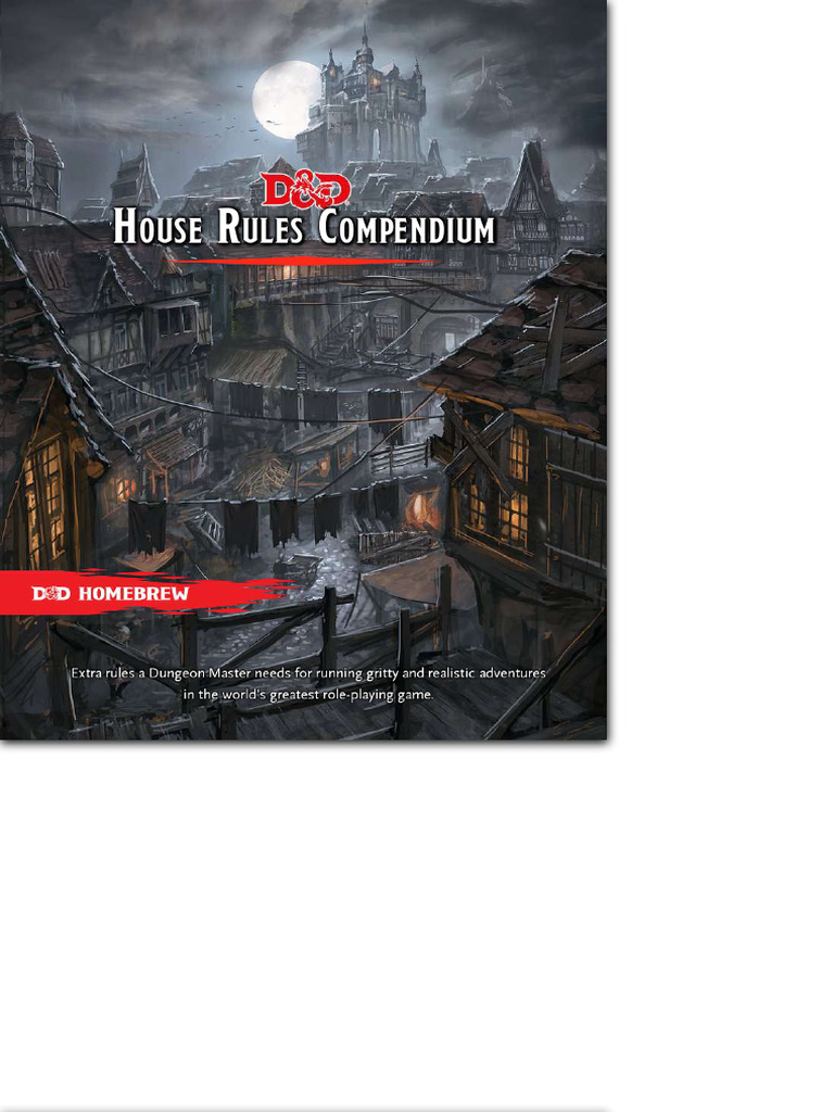 House Rules Compendium _ GM Binder_compressed_compressed_removed | PDF | Ammunition | Grappling