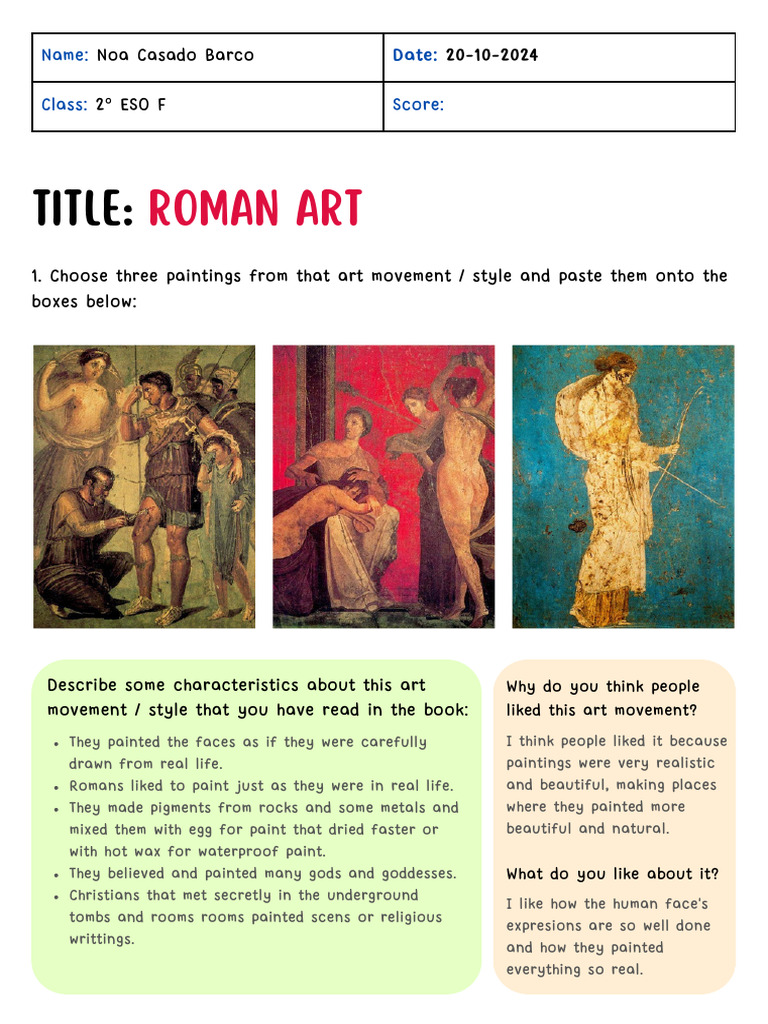 Roman Art | PDF