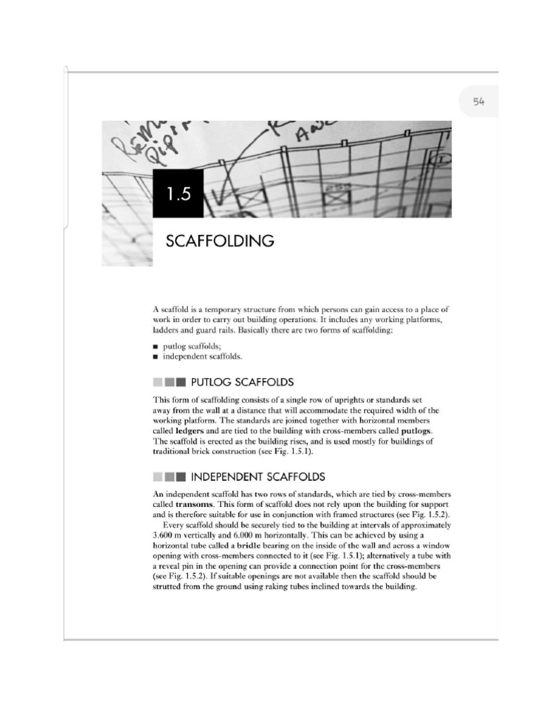 Scaffolding Notes | PDF