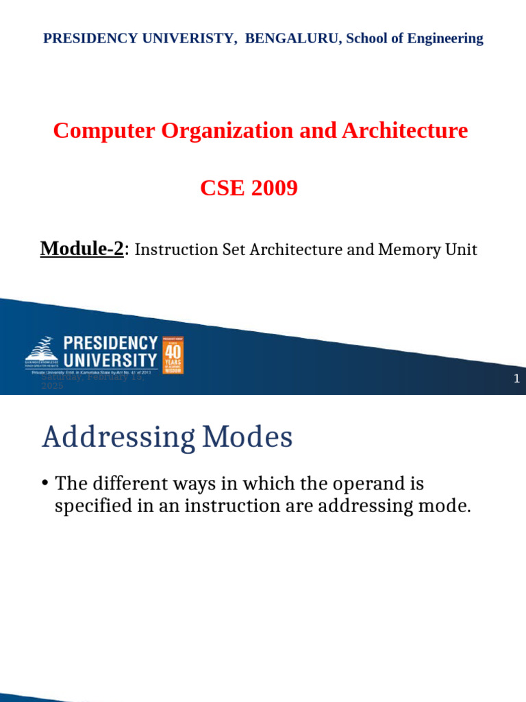 Addressing Modes in Computer Architecture | PDF | Pointer (Computer ...