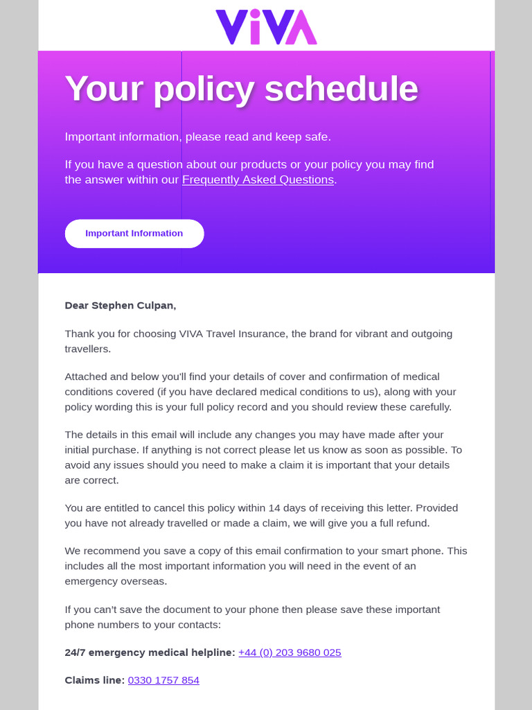 Travel Insurance | PDF | Insurance | Service Industries
